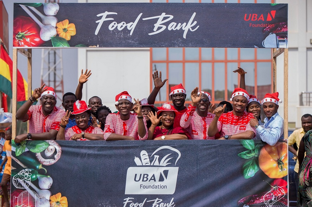 UBA Ghana Food Bank Fetes Hundreds At Madina - UBA Ghana